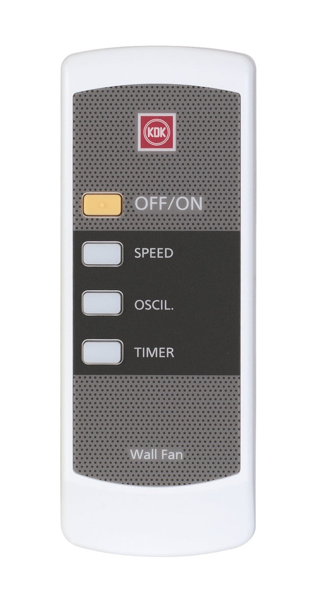 KDK M40MS - Remote Controlled Wall Fan 40cm/16inch – Etronin Electromart
